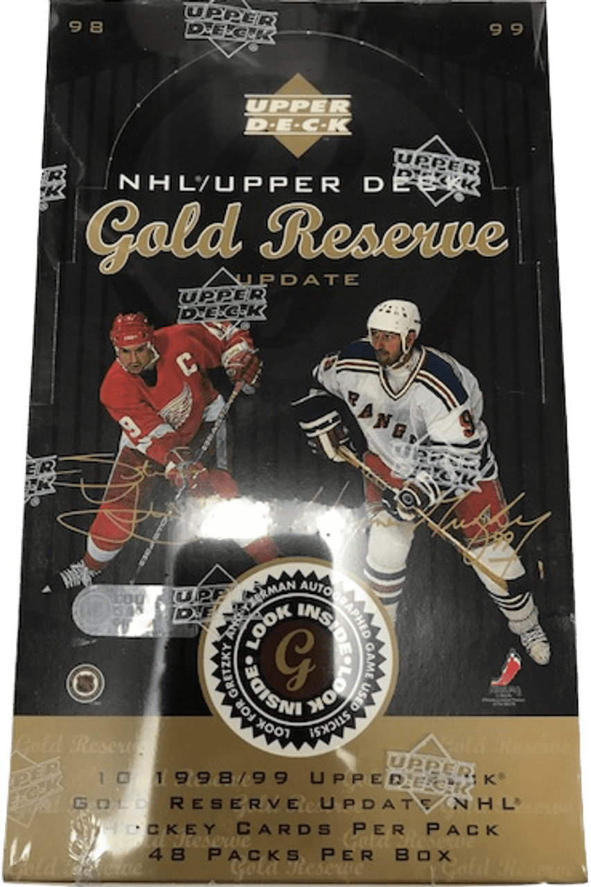 1998-99 UD Gold Reserve hobby box - OFS Cards